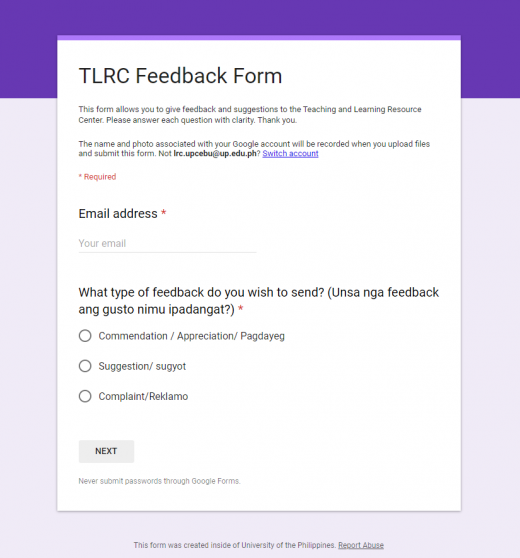 November 2019 - UPC TLRC